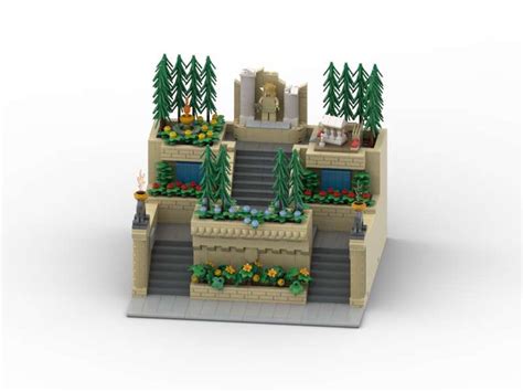Lego Moc Roman Monument Modular By Porklegoguy Rebrickable Build
