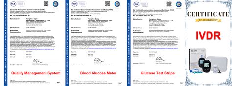 News Sejoy Blood Glucose Meter Obtained Ivdr Certificate