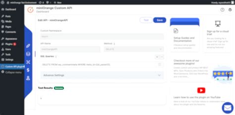 Write Wordpress Custom Sql Query