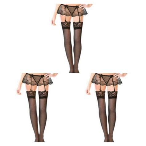 Unatoiry Thigh High Stockings Classic And Sexy Lingerie Addition Thigh