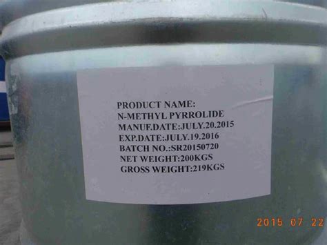 Chemical Solvent Nmp 1 Methyl 2 Pyrrolidone Buy Nmpsolvent Nmpnmp 1