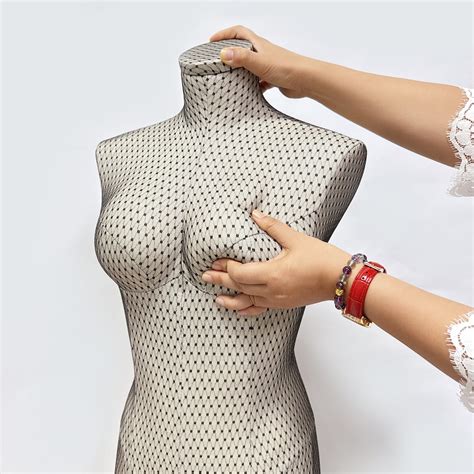 Clearance Bust Form Dress Form For Bra Fully Pinnable Soft Female Lace