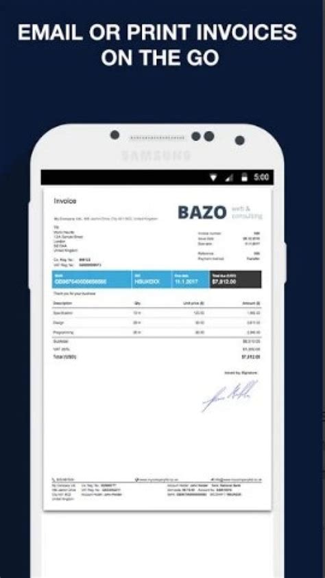 Best Apps To Create Fake Receipts Invoices Android IOS Free Apps For Android And IOS