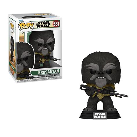 Funko Pop Star Wars Tv The Book Of Boba Fett Krrsantan 581 Vinyl
