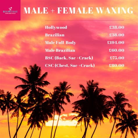 Male Female Waxing