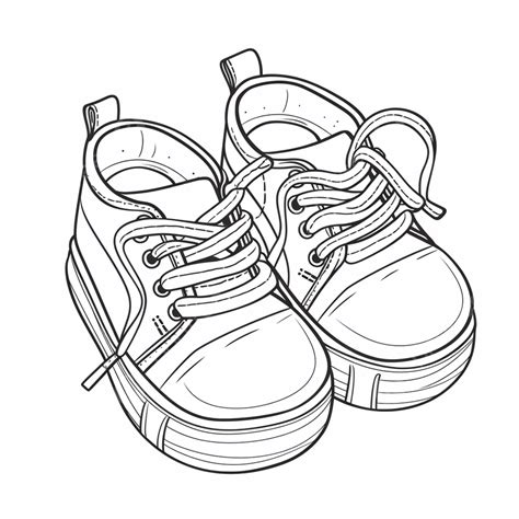 Dibujos De Zapatos De Bebe Para Imprimir Dibujos Cute Para Imprimir