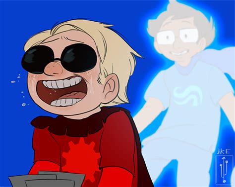 Mspa Booru Crying Dave Strider Godtier Heir John Egbert Knight Panel