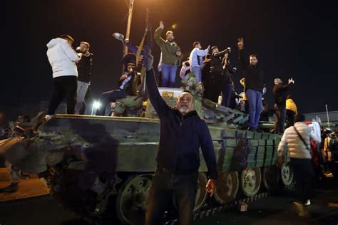 In Pictures Celebrations In Damascus As Al Assad Regime Falls