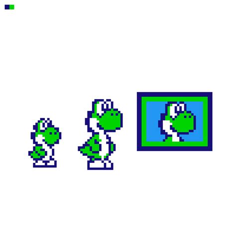 Pixilart Smb2 Yoshi By Rose Montallies