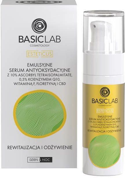 Serum do twarzy Basiclab Rewitalizacja I Odżywienie Serum