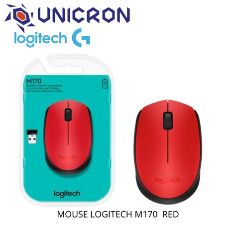 C2548 Mouse Logitech M170 Red