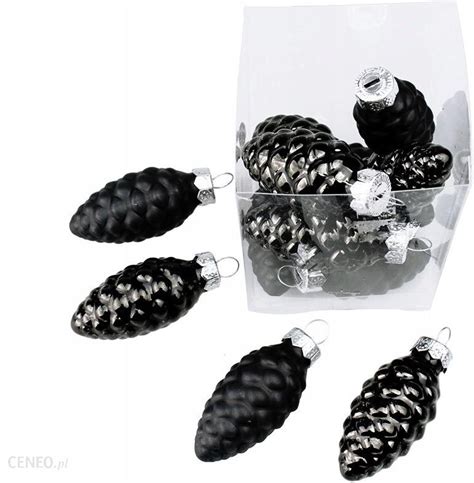 Happenings Szklane Bombki Szyszki Bombka 6Cm 12Szt Czarne c7d7d46d-e437 ...