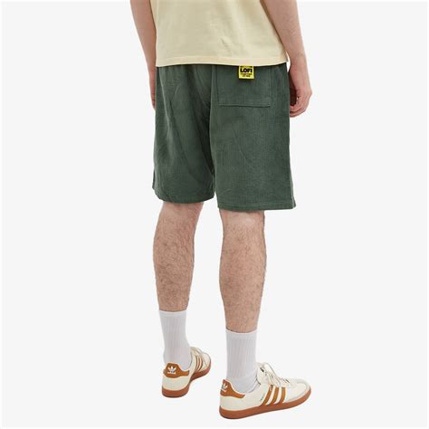 Lo Fi Easy Corduroy Shorts Washed Sage End Hk