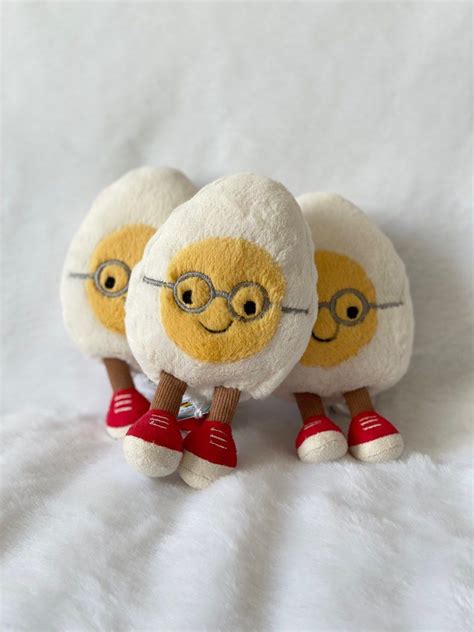 現貨 Jellycat Amuseable Boiled Geek Amuseable Boiled Egg Chic 微笑書生水煮蛋