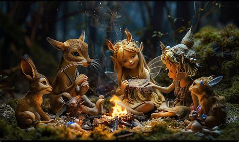 Fantasy Fairy Princess Premium Ai Generated Image