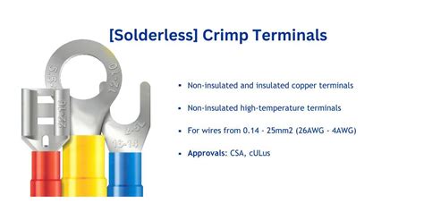Itcelectricalcomponents Crimpterminals Solderlesscrimpterminals