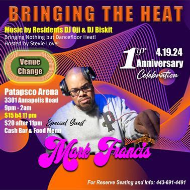 Bth Year Anniversary Special Guest Mark Francis By Dj Biskit Mixcloud