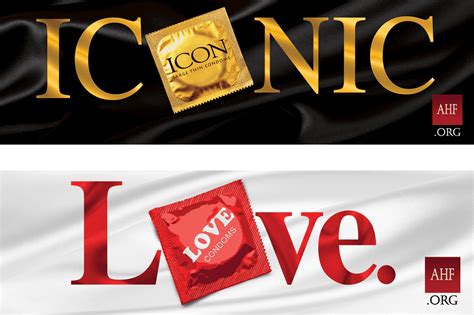 Love Icon Condom Campaign AHF