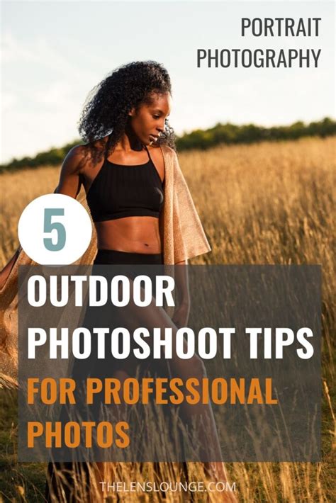 5 Outdoor Photoshoot Tips For Professional Looking Photos