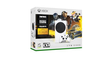 Microsoft Xbox Series S 512 Gb Holiday Bundle Fortnite And Rocket