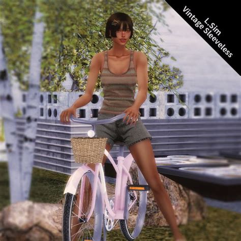 Lsim Female Vintage Sleeveless Lsim