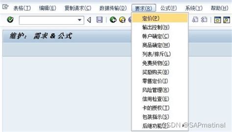 Sap Vofm例程定价增强sap Vofm用到的地方 Csdn博客