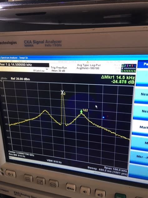 Lmx2595 Pll Not Locking With Side Spurs Clock And Timing Forum Clock And Timing Ti E2e