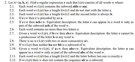 2 Let A A B C Find A Regular Expression R Such Chegg