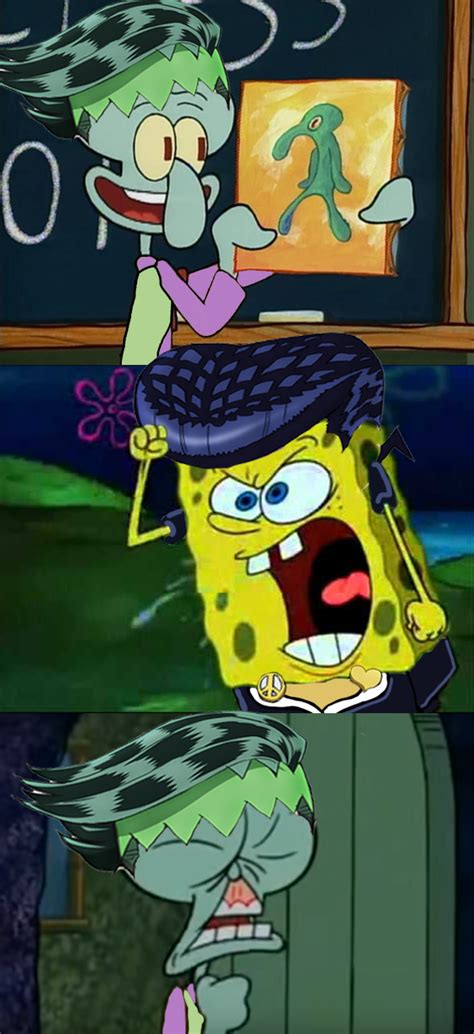 Spongebob The Bikini Is Unbreakable Jojos Bizarre Adventure Know Your Meme