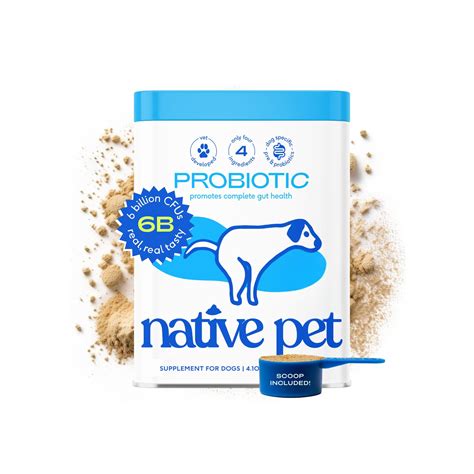 Native Pet Probiotics For Dogs Dog Probiotics Powder For Digestive