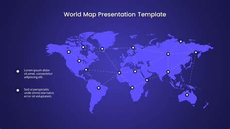 World Map Outline Template