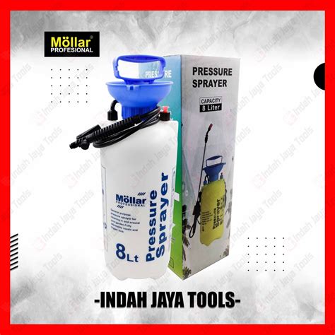 Jual Mollar Pressure Sprayer 8 Liter Alat Semprot Hama Gendong