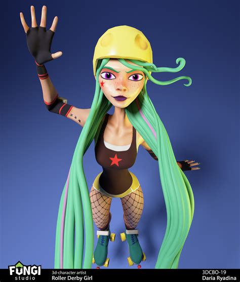 Artstation Roller Derby Girl