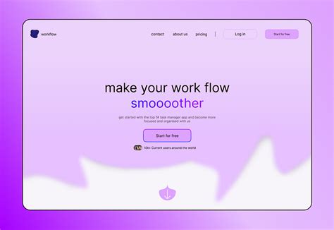 Workflow Saas Web Design By Piotr Kowalkowski On Dribbble