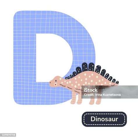 아이 알파벳 편지 D 귀여운 보육 공룡 공룡에 대한 스톡 벡터 아트 및 기타 이미지 공룡 알파벳 D 0명 Istock