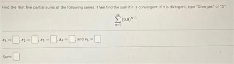 solved express the following sum in closed form ∑k 1n8