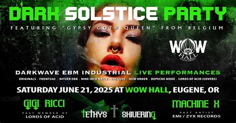 Dark Solstice Party Gigi Ricci Of Gypsy Goth Queen From Belgium And The Dark Depeche Mode