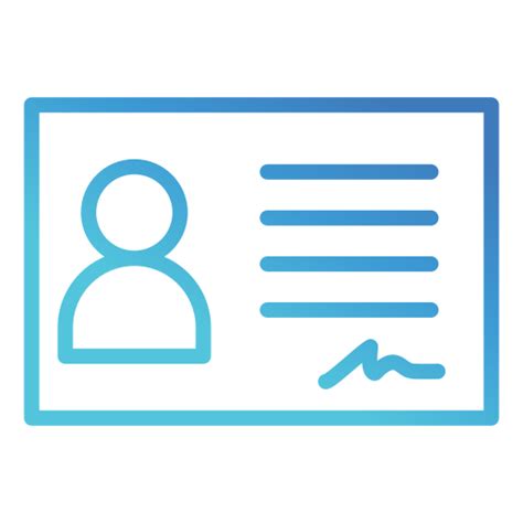 Pass Generic Gradient Outline Icon Pass Generic Gradient Outline Icon