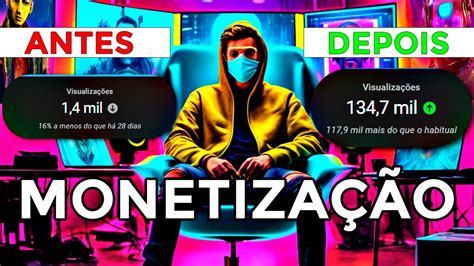O SEGREDO PARA MONETIZAR O CANAL DO YOUTUBE MAIS RÁPIDO PASSO A PASSO