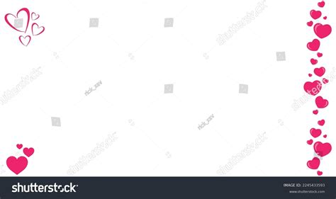 Aesthetic Love Background Design Vector Format Stock Vector Royalty Free Shutterstock