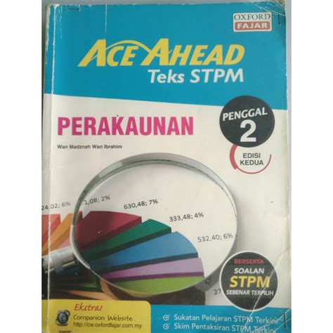 Ace Ahead Teks STPM Perakaunan Penggal 2 Edisi 2 Shopee Malaysia