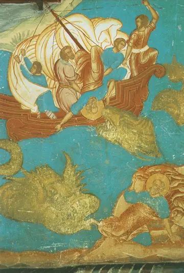 Icon Of Prophet Jonah Jonas Cp800 Saint Pauls Icons
