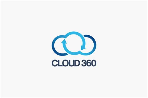 Cloud 360 Degree Logo Graphic By Domhouze · Creative Fabrica