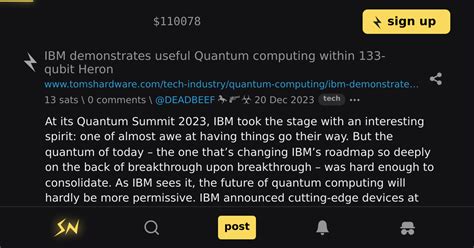 Ibm Demonstrates Useful Quantum Computing Within 133 Qubit Heron