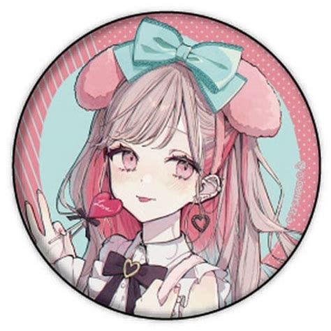 駿河屋 マイメロディアップ 「赤倉×サンリオキャラクターズ 缶バッジ 01描き下ろし」（バッジ・ピンズ）