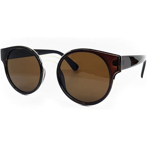Top Wire Bridgeless Bar Modern Aviator Pilot Style Sunglasses Gold