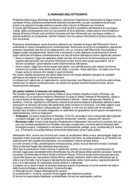 Approfondimento Il Romanzo Dellottocento Sbobinature Di Storia