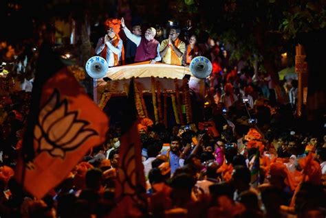 Karnataka Assembly Polls Bjp Roadshow Amit Shah