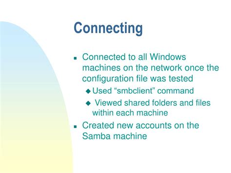 Ppt Samba Powerpoint Presentation Free Download Id6646204