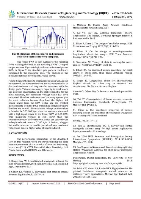 Design Of Slotted Waveguide Antenna For Wireless Application Pdf